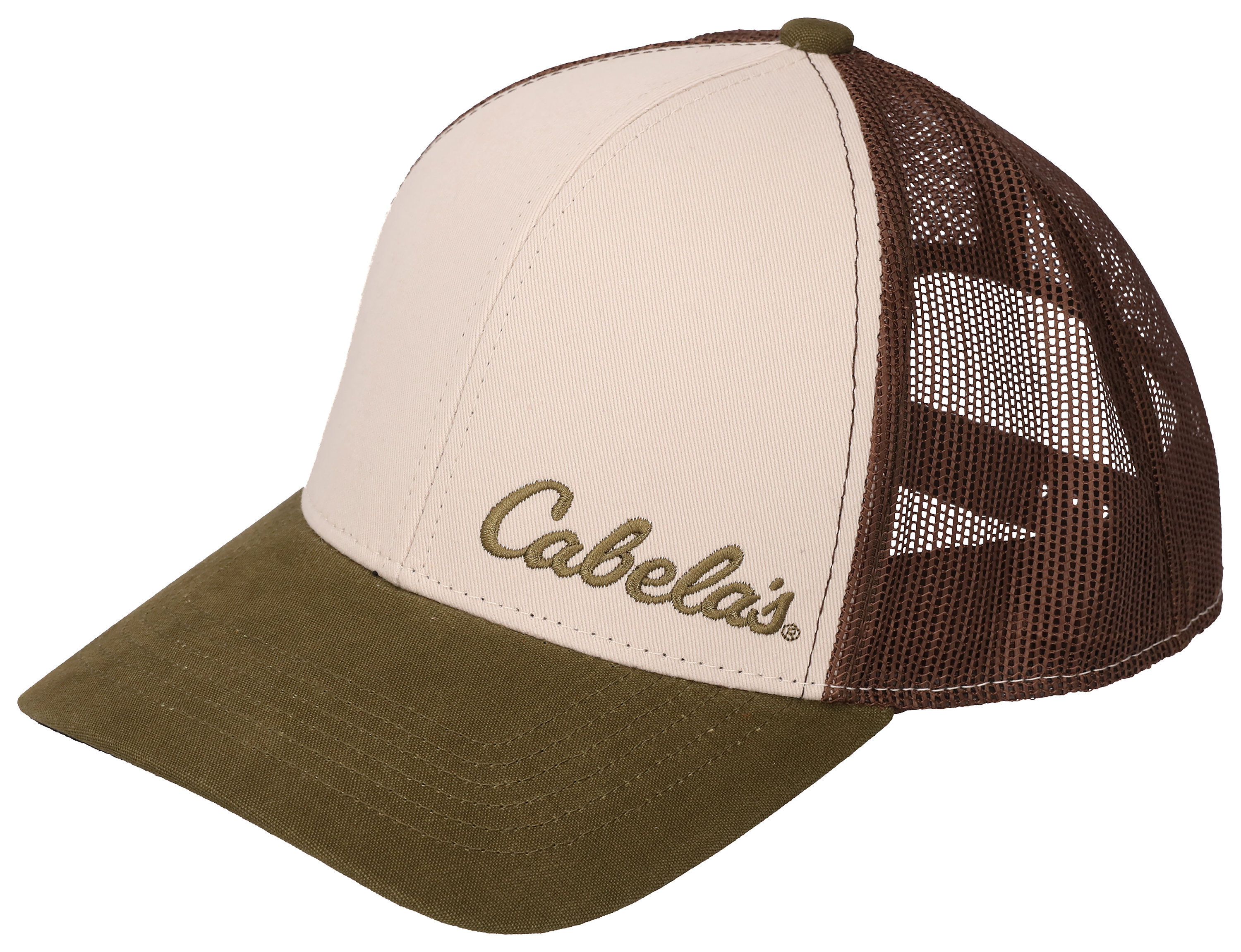 Cabela's Off-Center Logo Mesh-Back Cap | Cabela's